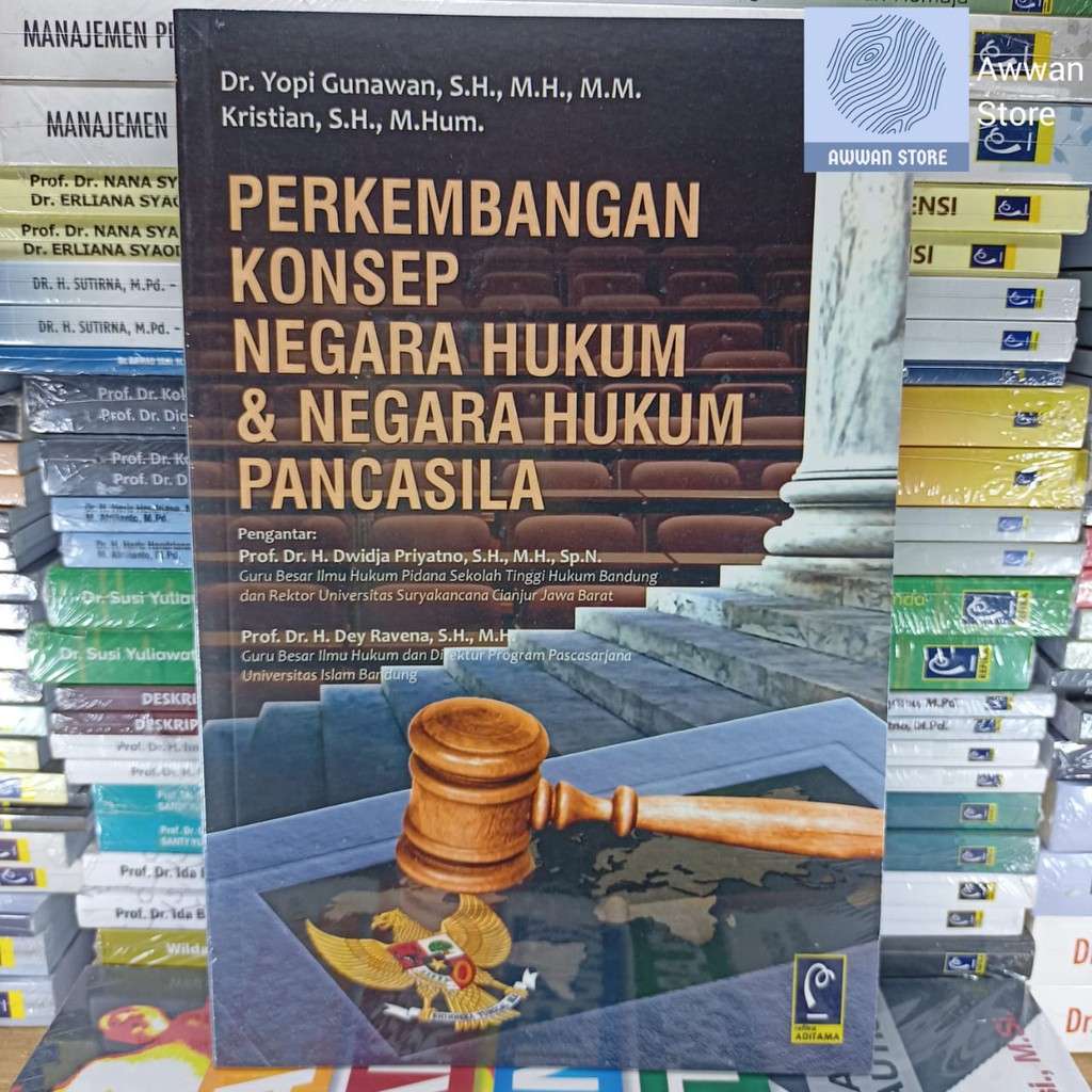 Jual Perkembangan Konsep Negara Hukum Dan Negara Hukum Pancasila - Yopi ...