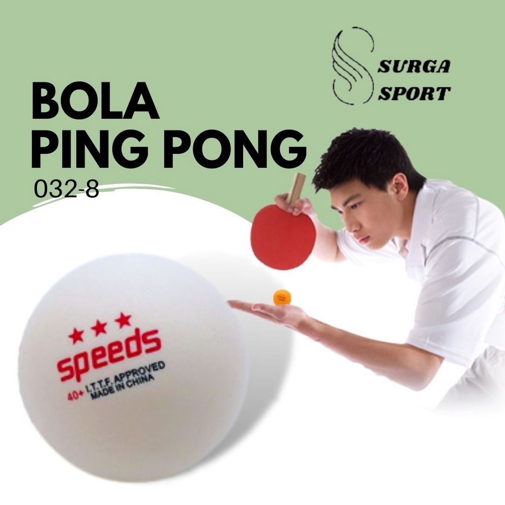 Jual BOLA PINGPONG BOLA TENIS MEJA PING PONG BALL ALAT OLAHRAGA TENIS MEJA BINTANG 3 IMPORT ...