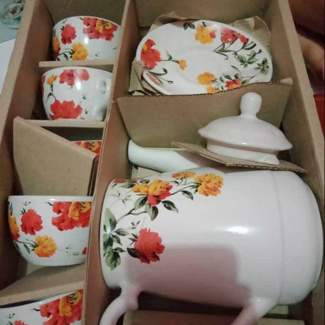 Jual Cangkir Keramik 1 Set | Shopee Indonesia