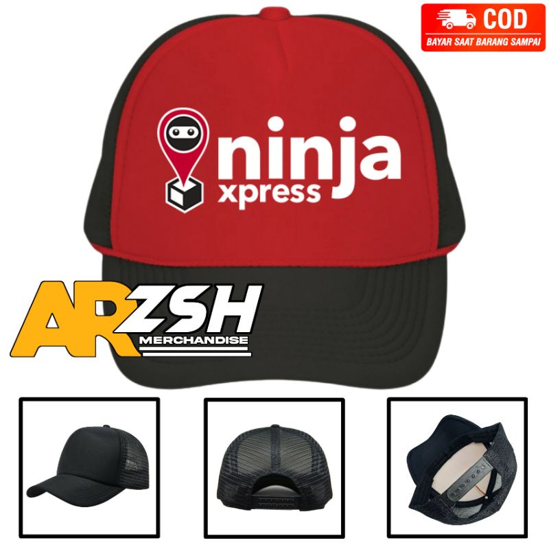 Jual Topi Jaring Ninja Express - Topi Trucker Jaring Ninja Express ...