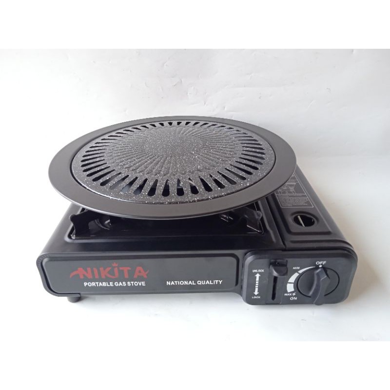 Jual Paket Barbeque BBQ Grill Set Kompor Portable NIKITA Tas + BBQ ...