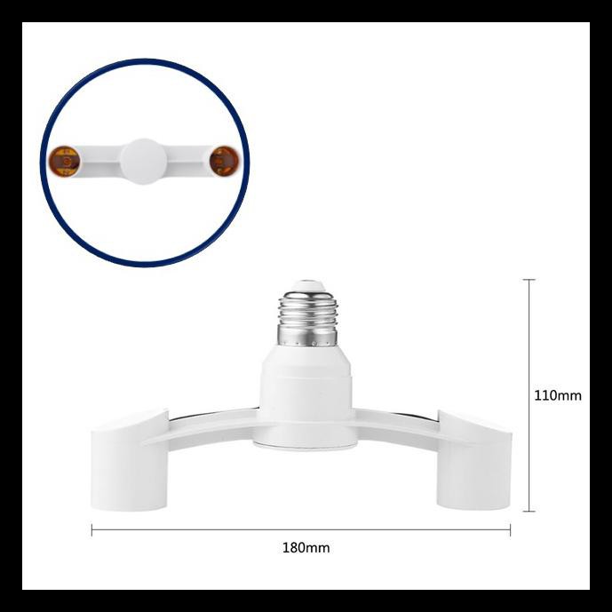 Jual FITTING LAMPU E27 BOHLAM CABANG 2 3 4 5 6 #COLOKAN#LED#SOCKET#LUBANG | Shopee Indonesia