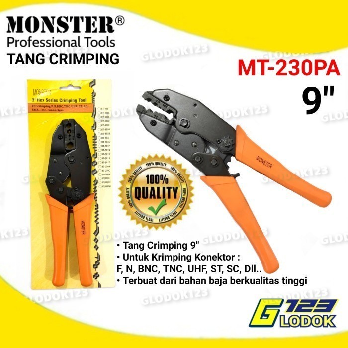 Jual Tang Crimping Monster HT230PA | Shopee Indonesia