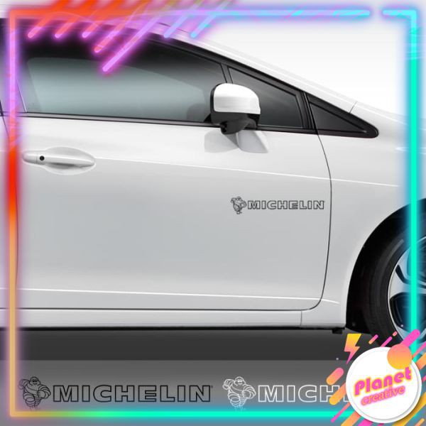 Jual Sticker Mobil Michelin 30 cm Ban Cutting Stiker Decal | Shopee ...