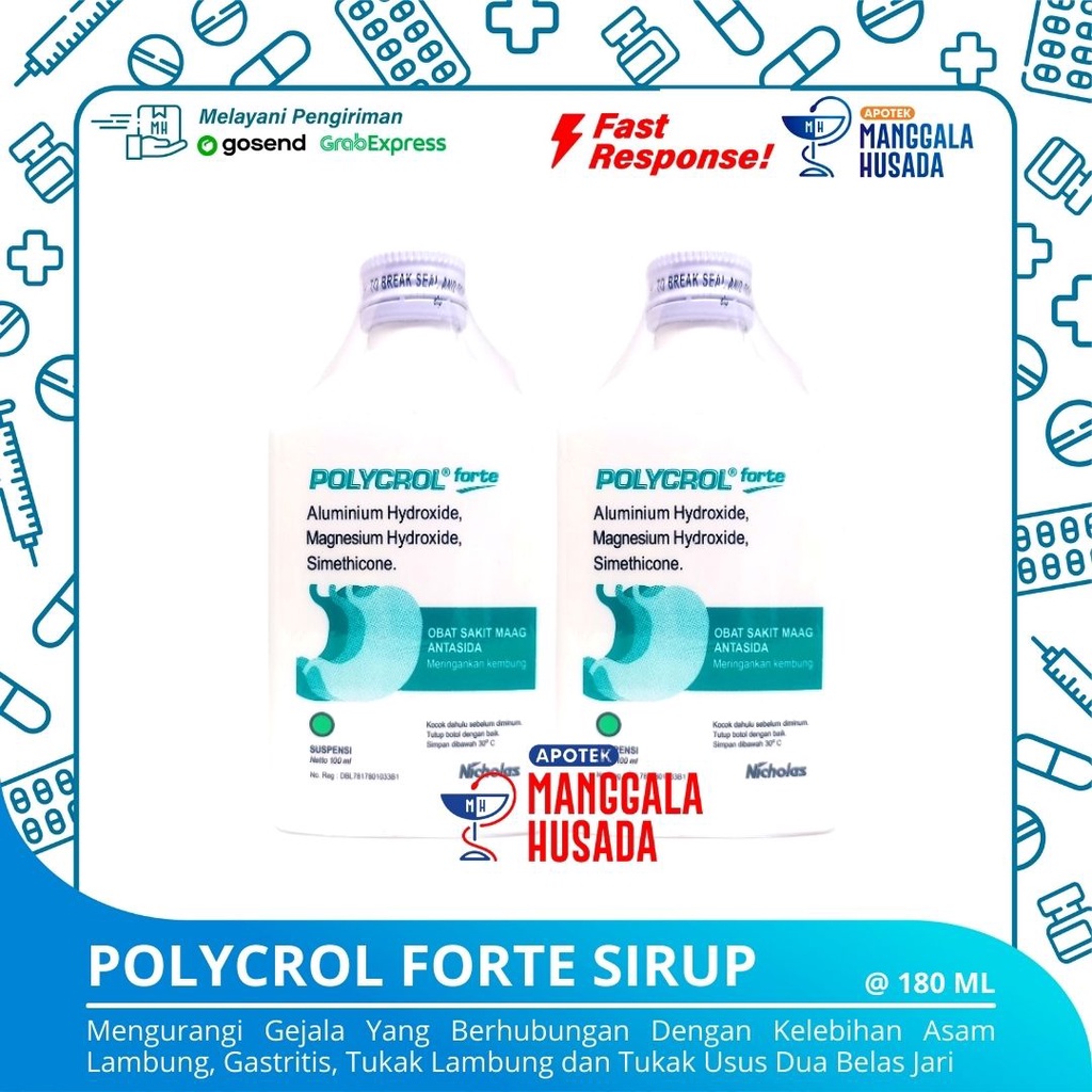 Jual POLYCROL FORTE SIRUP 180 ML | Shopee Indonesia