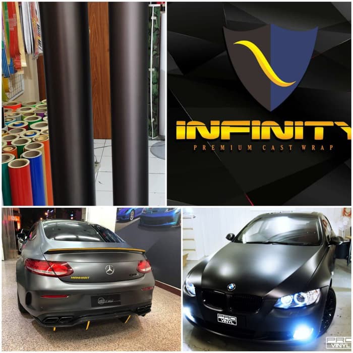Jual Stiker Motor Mobil INFINITY MPM Dark Grey & Black uk 152cm ...