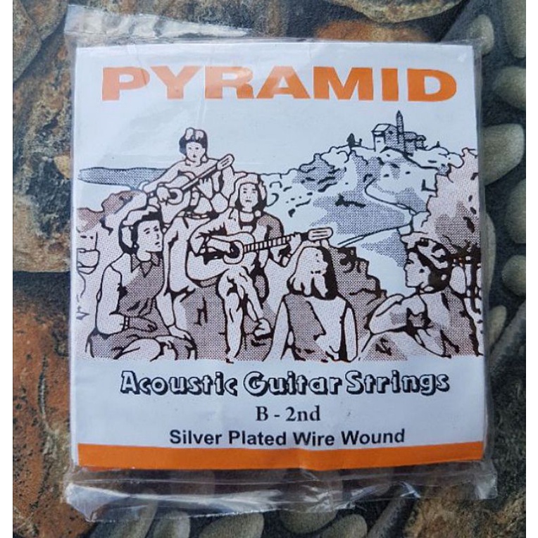 Jual Senar Gitar String Akustik Pyramid Piramid Original (2nd-B ...
