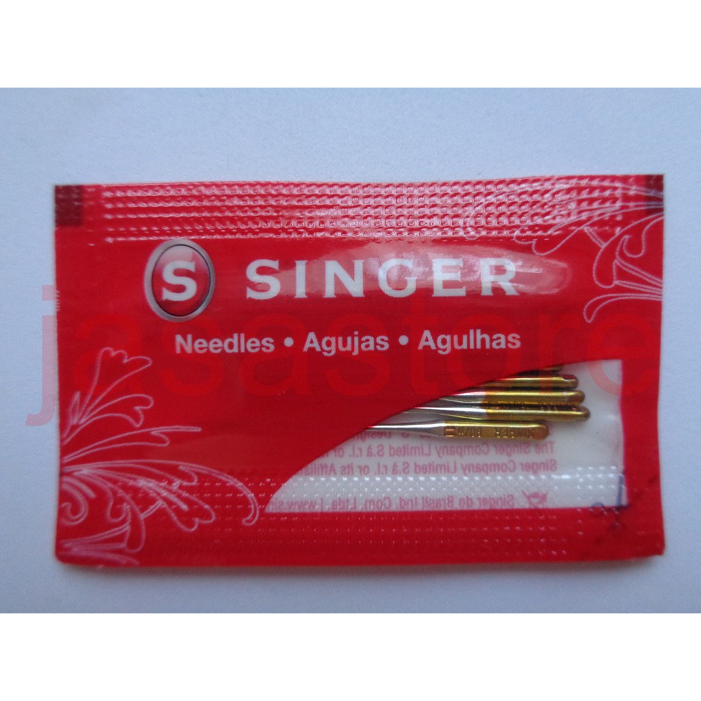 Jual jarum singer emas / gold needles singer / jarum singer 2045 ...