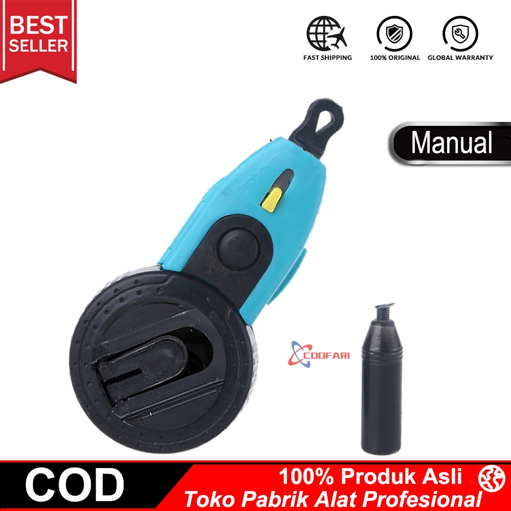 Jual Sipatan Lot Benang Tajima 30m / Penggaris Benang Import Murah ...