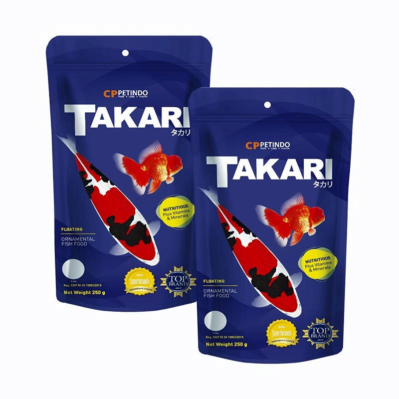 Jual Takari 250GR 250 gr 1mm Makanan Pakan Ikan Hias Fish Food floating ...