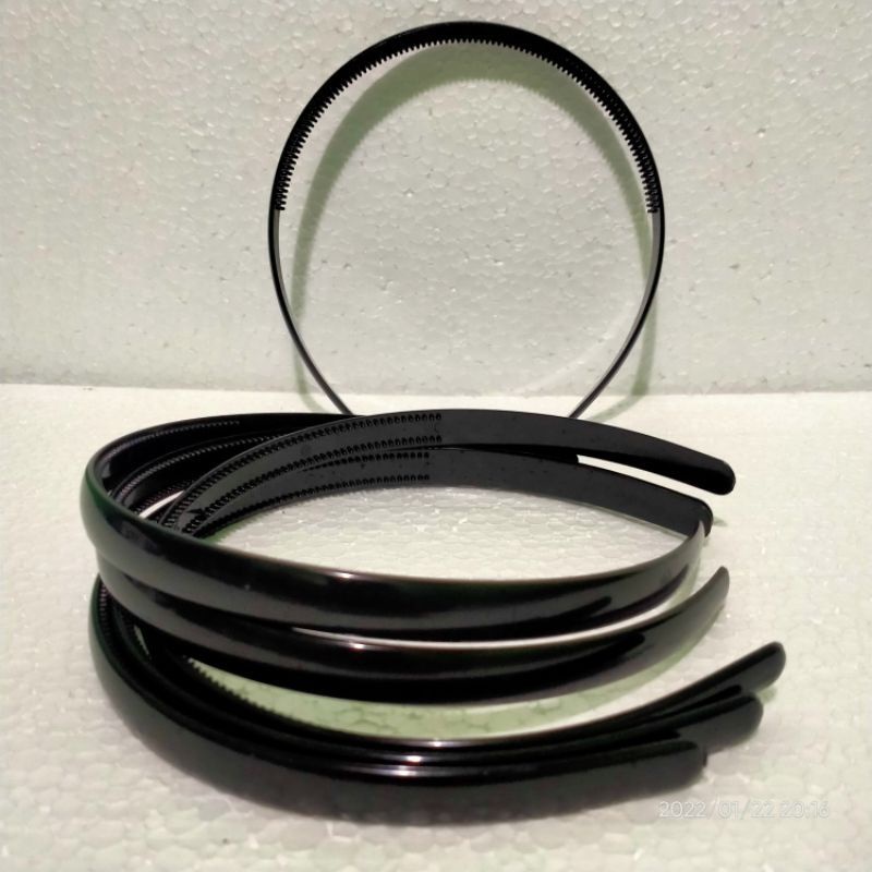 Jual BANDO HITAM MARCELA LEBAR 1CM | Shopee Indonesia