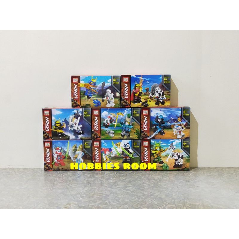 Jual Brick PRCK 61058 - Minifigures 32in1 Ninjago | Shopee Indonesia