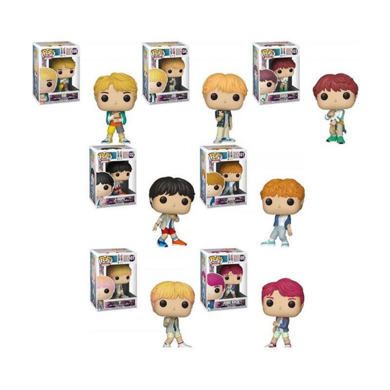 Jual Funko Pop BTS K-Pop Vinyl Action Figure ( 1 set / 7 pcs ) | Shopee ...