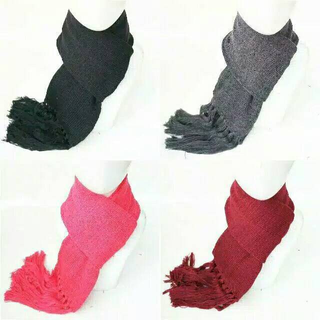 Jual Syal Fashion Bahan Rajut Hangat | Shopee Indonesia
