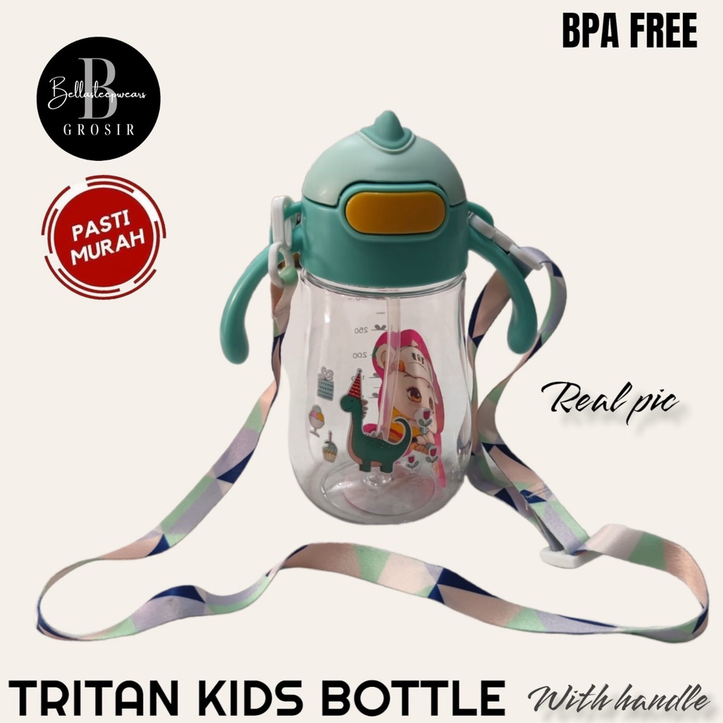 Jual [BELLA] SELIYA BOTOL TRITAN SELIYA MINUM ANAK KIDS GAGANG SUSU CHILD BAYI KARAKTER BPA FREE ...