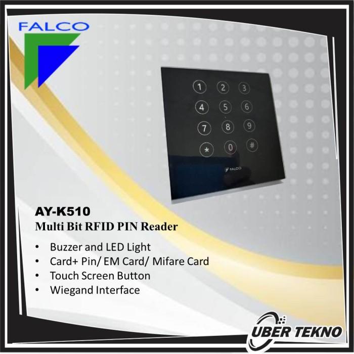 Jual Falco Ay-K510 Multi Bit Rfid Pin Reader Access Control | Shopee ...