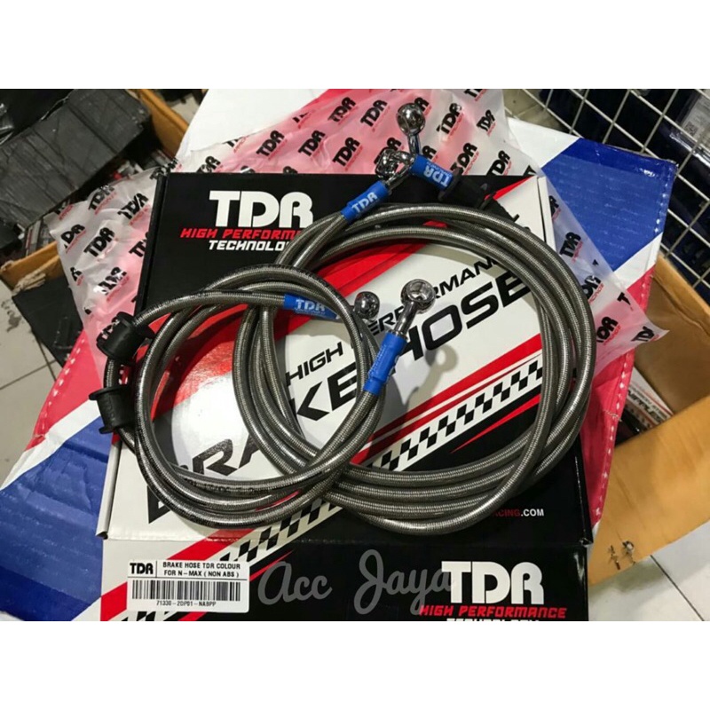 Jual Selang Rem TDR Set Depan Belakang Nmax Non ABS TDR ORIGINAL | Shopee Indonesia