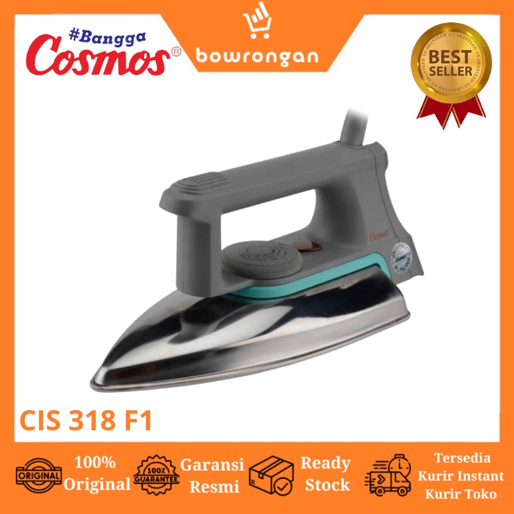 Jual Cosmos Setrika Listrik - Anti Lengket & Praktis CIS 318 F1 ...