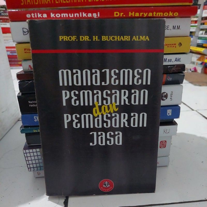 Jual Manajemen Pemasaran dan Pemasaran Jasa Buchari Alma | Shopee Indonesia