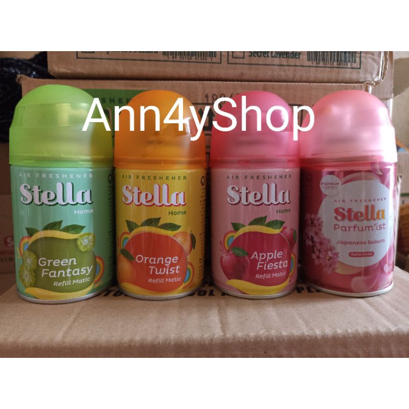 Jual Stella Reffil Matic Spray 160ml , isi ulang stella matic box ...