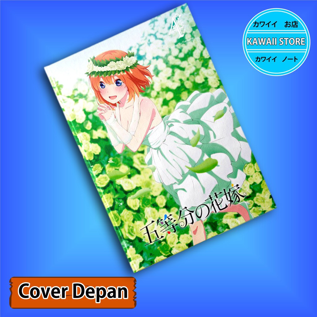 Jual Notebook / Pocket book Hard Cover Anime Go Toubun NAKANO YOTSUBA ...