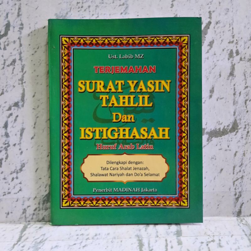 Jual Buku yasin tahlil dan istighosah terjemah indonesia dan latin MD | Shopee Indonesia