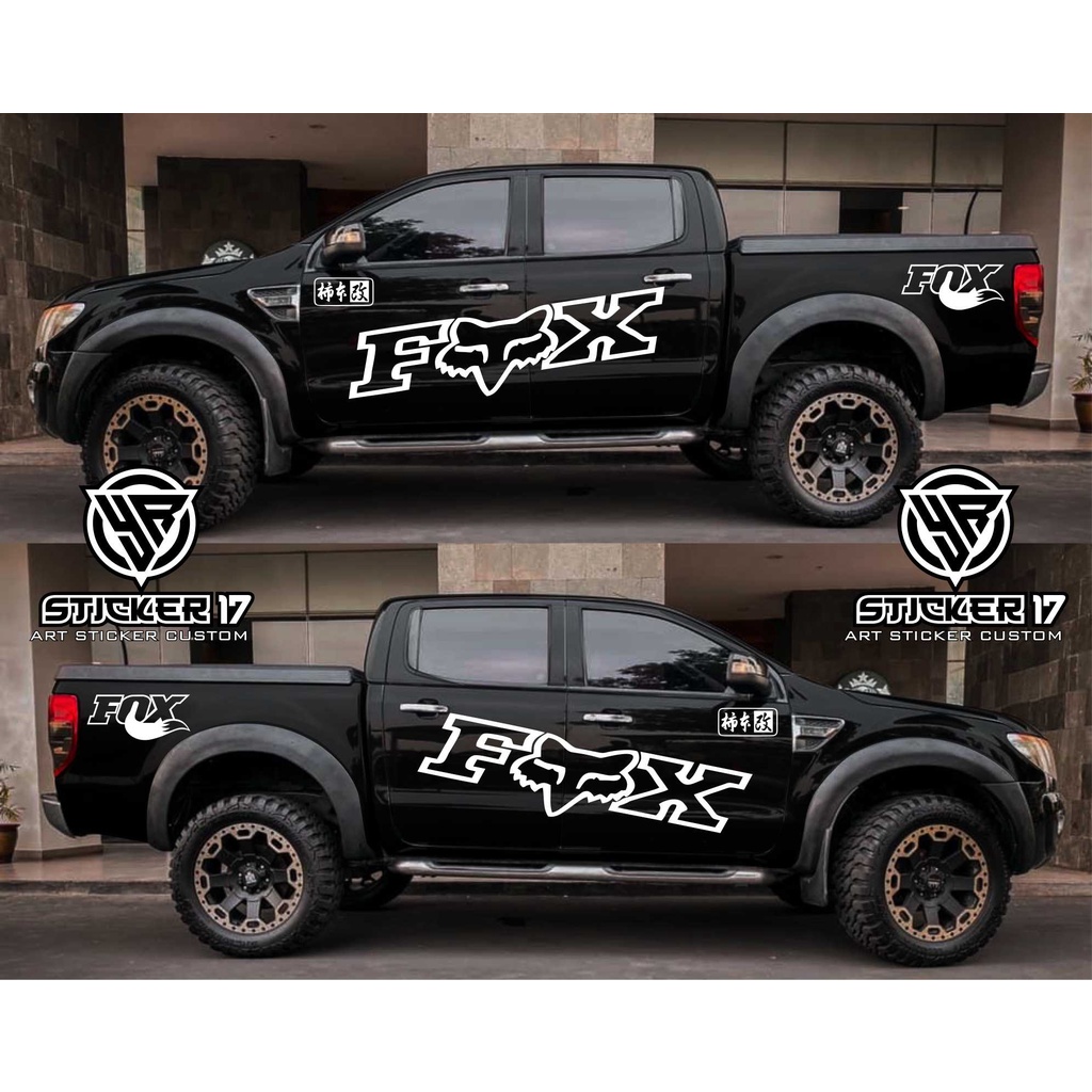 Jual STICKER MOBIL RANGER HILUX TRITON STRADA SINGEL CABIN DLL | Shopee ...