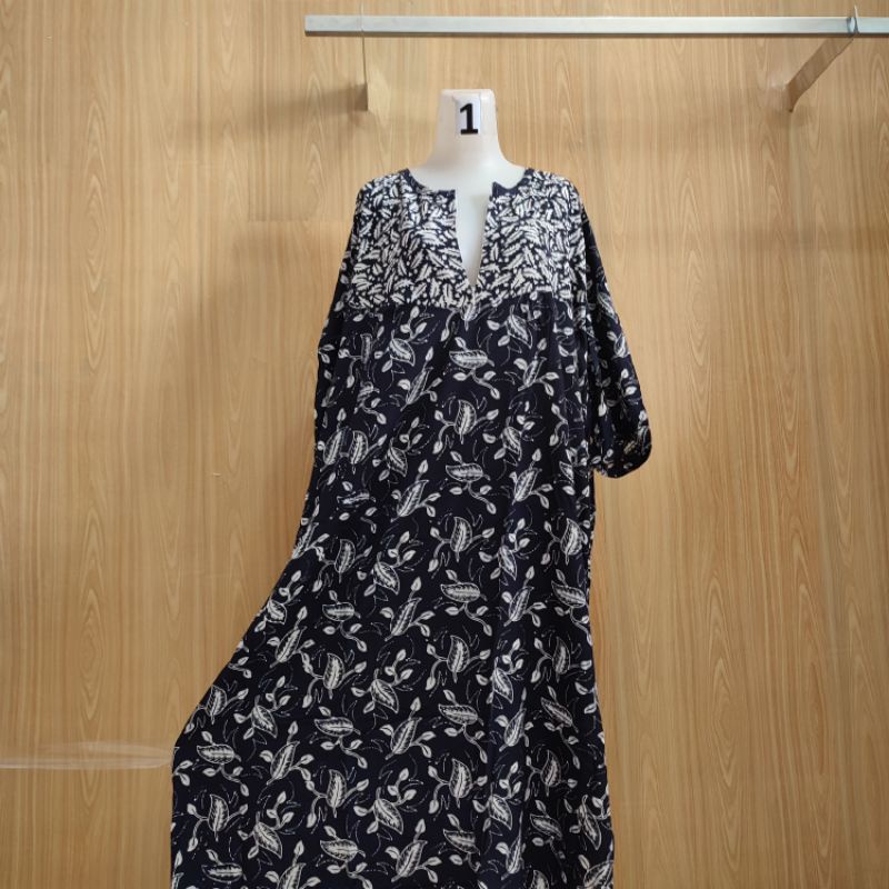 Jual BATIK HUZA model Sadres Jumbo Resleting (HM), Daster Jumbo busui ...