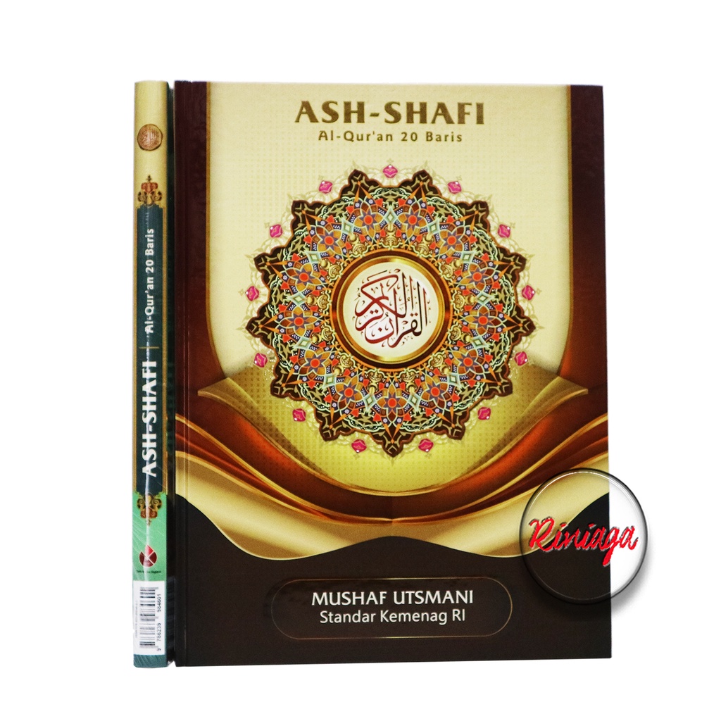 Jual ( BISA CUSTOM CETAK NAMA ) Al Quran Utsmani 20 Baris Ash Shafi A4 ...