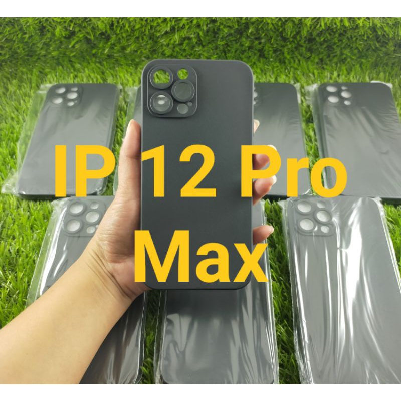 Jual BlackMatte IP 12 Pro Max (Plus Pelindung camera) | Shopee Indonesia