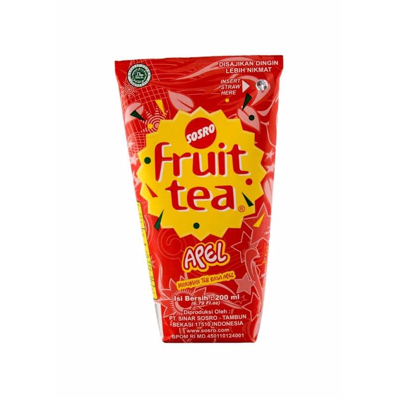 Jual FRUIT TEA RASA APEL TEH BUAH JUICE BUAH 200ML | Shopee Indonesia