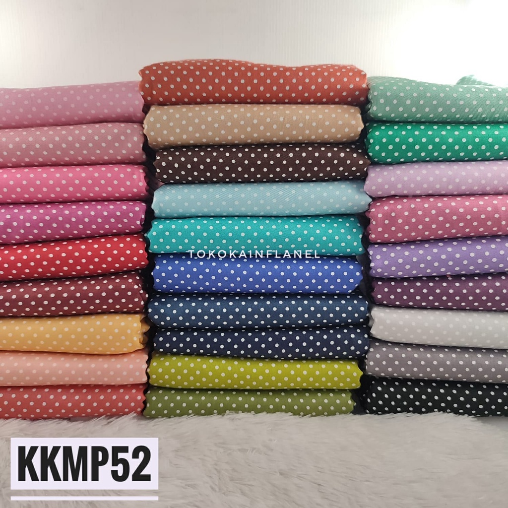 Jual Kain Katun Jepang Polkadot Kecil Tokai Senko Original - KKMP52 uk ...