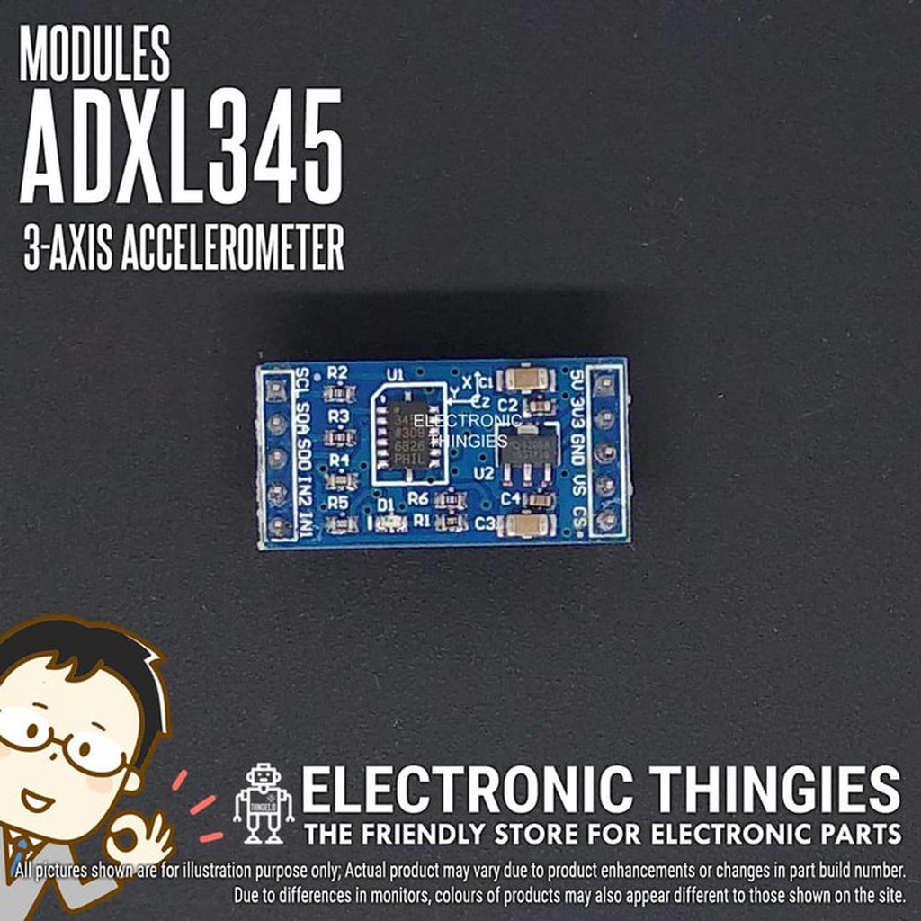 Jual MODULE ADXL345 3-AXIS ACCELEROMETER MODUL GOYANG | Shopee Indonesia