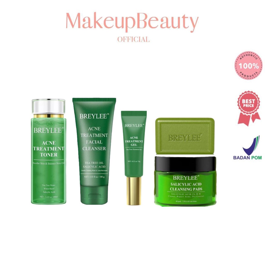 Jual BREYLEE Tea Tree Series - Cleanser | Soap | Toner | Gel ...