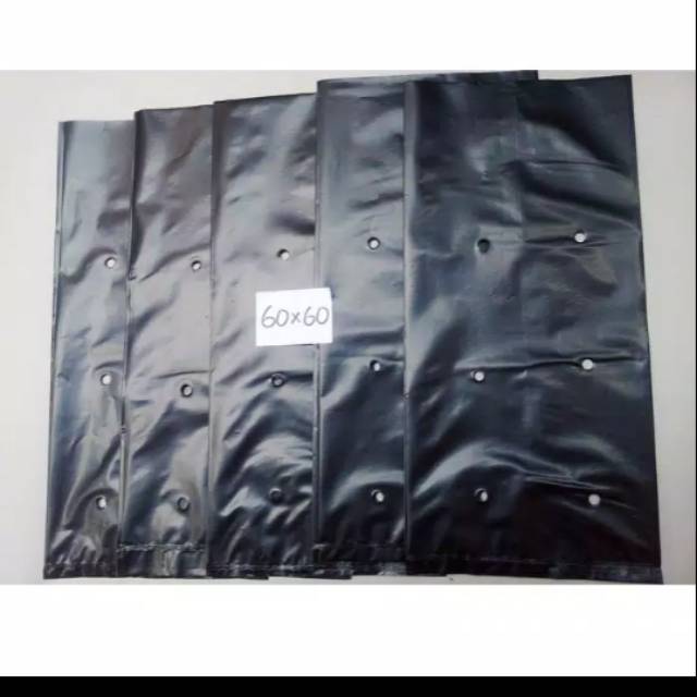 Jual Polybag hitam 60 x 60 sangat tebal | Shopee Indonesia