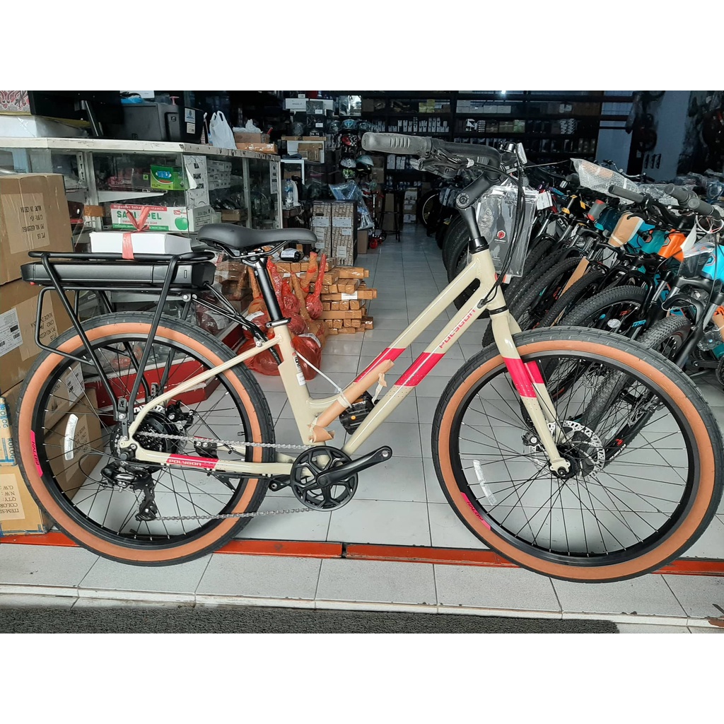 Jual SEPEDA E-BIKE / EBIKE URBANT SPORT POLYGON KALOSI CRUISE | Shopee ...