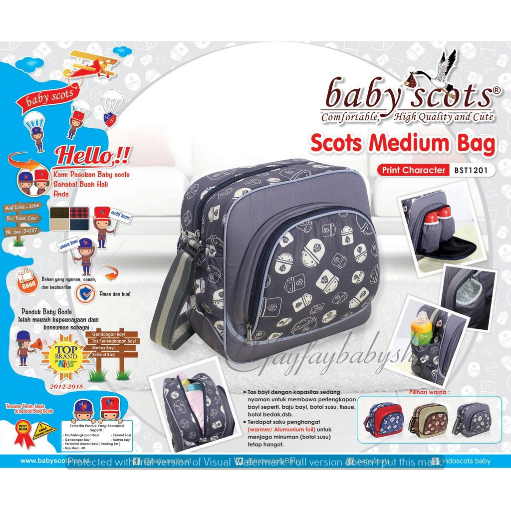 Jual Baby ScotsTas Bayi Sedang Baby Scots Murah | Shopee Indonesia