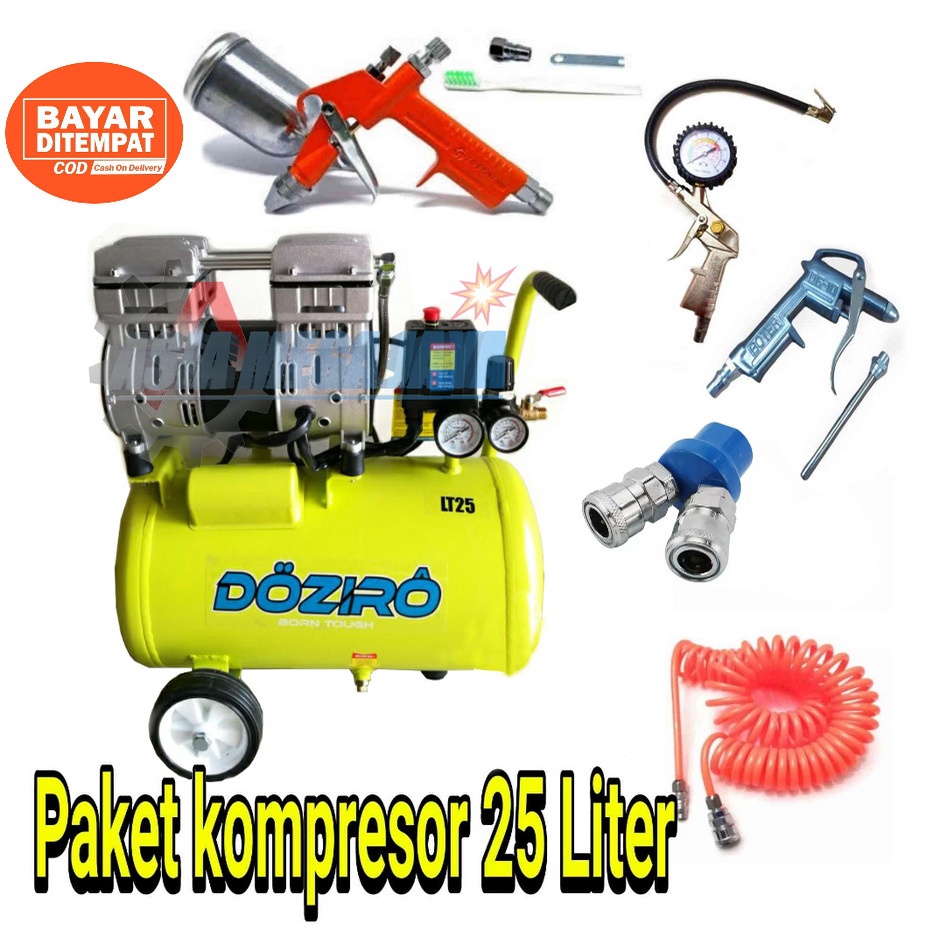 Your Personal Care Kompresor Oilles 1hp 25liter