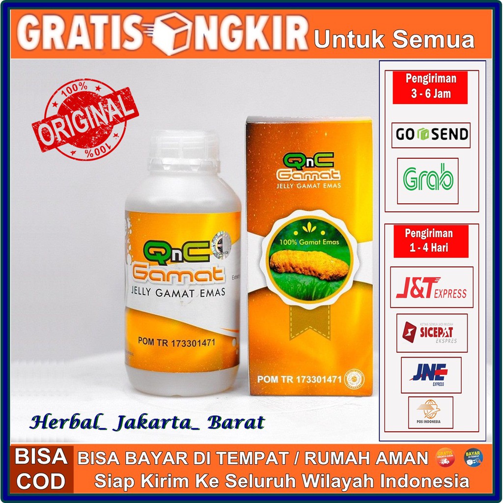 Jual QNC JELLY GAMAT - Obat Untuk Otitis Media, Otitis Eksterna ...