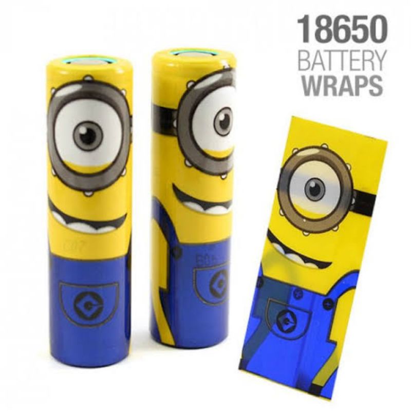 Jual Wrap Baterai 18650 Model Karakter | ODB | Angrybird | VRK | Shopee ...