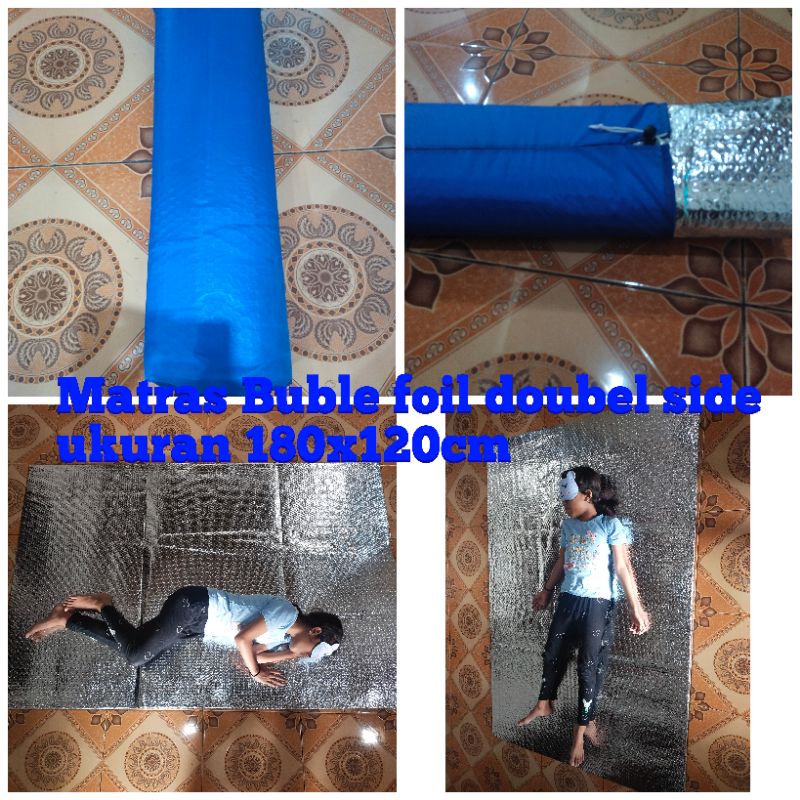Jual Matras Camping 180x120cm Alumunium Foil Alas Tikar Tenda ...