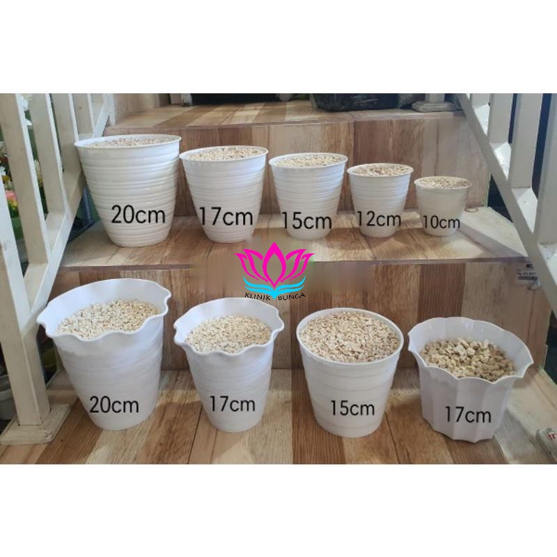 Jual POT BUSA & BATU / Standing Pot instan tinggal pasang bunga ...