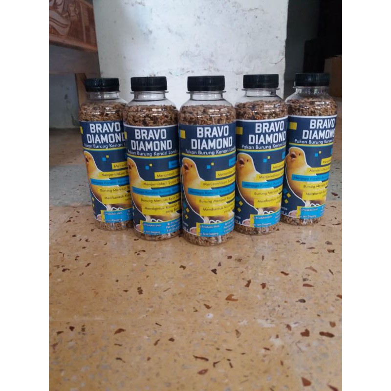 Jual Makanan biji kenari premium ( gacoran ) Bravo diamond | Shopee ...