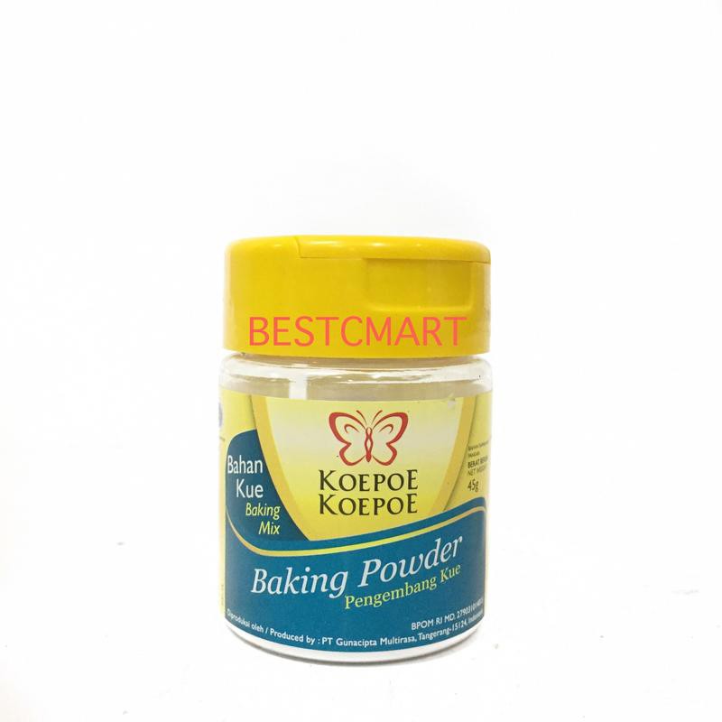 Jual KOEPOE KOEPOE BAKING POWDER 45 GR | Shopee Indonesia