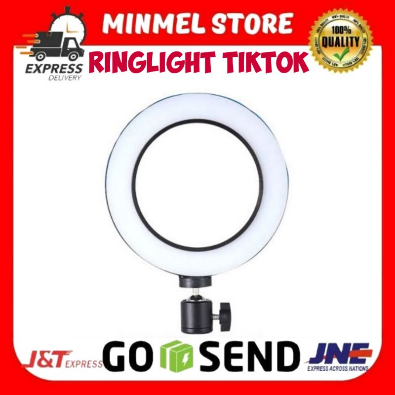 Jual RING LIGHT TIKTOKERS TIKTOK LAMPU LIGHTING CAHAYA BUNDAR BULAT ...