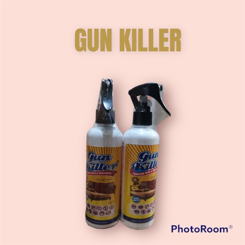 Jual ANTI KUTU TUNGGAU PINJAL CAPLAK GUN KILLER 250ML | Shopee Indonesia