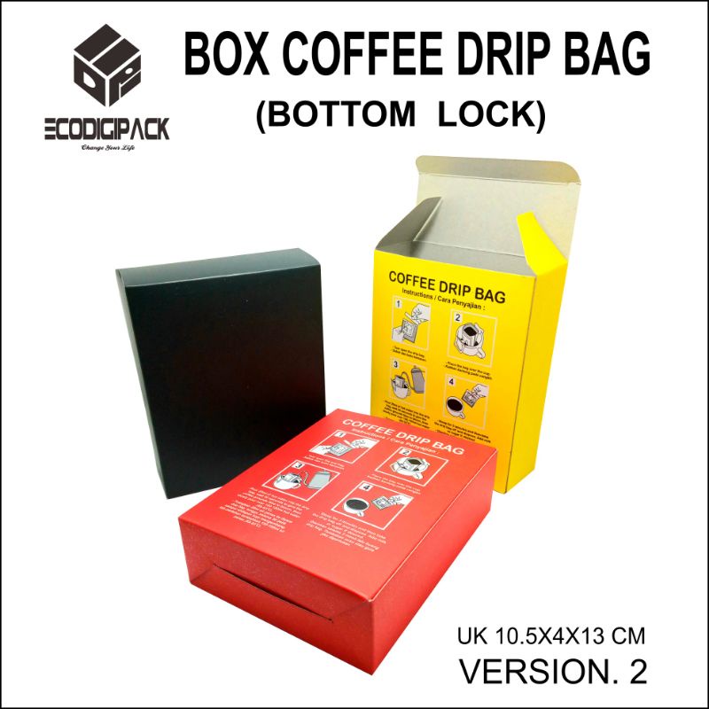 Jual BOX COFFEE DRIP BAG - KARDUS KEMASAN KOPI DRIP BAG COFFEE FILTER ...