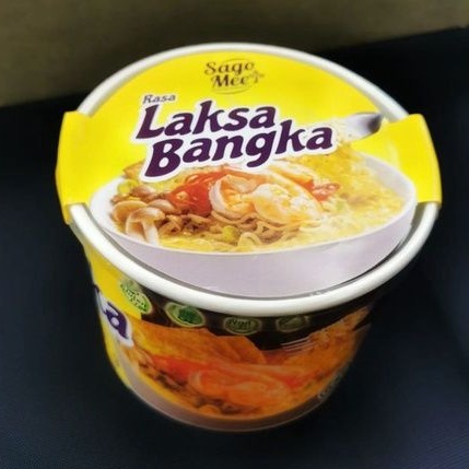 Jual Sago Mee Sagomee Rasa Laksa Bangka Mie Instant Free Gluten ...