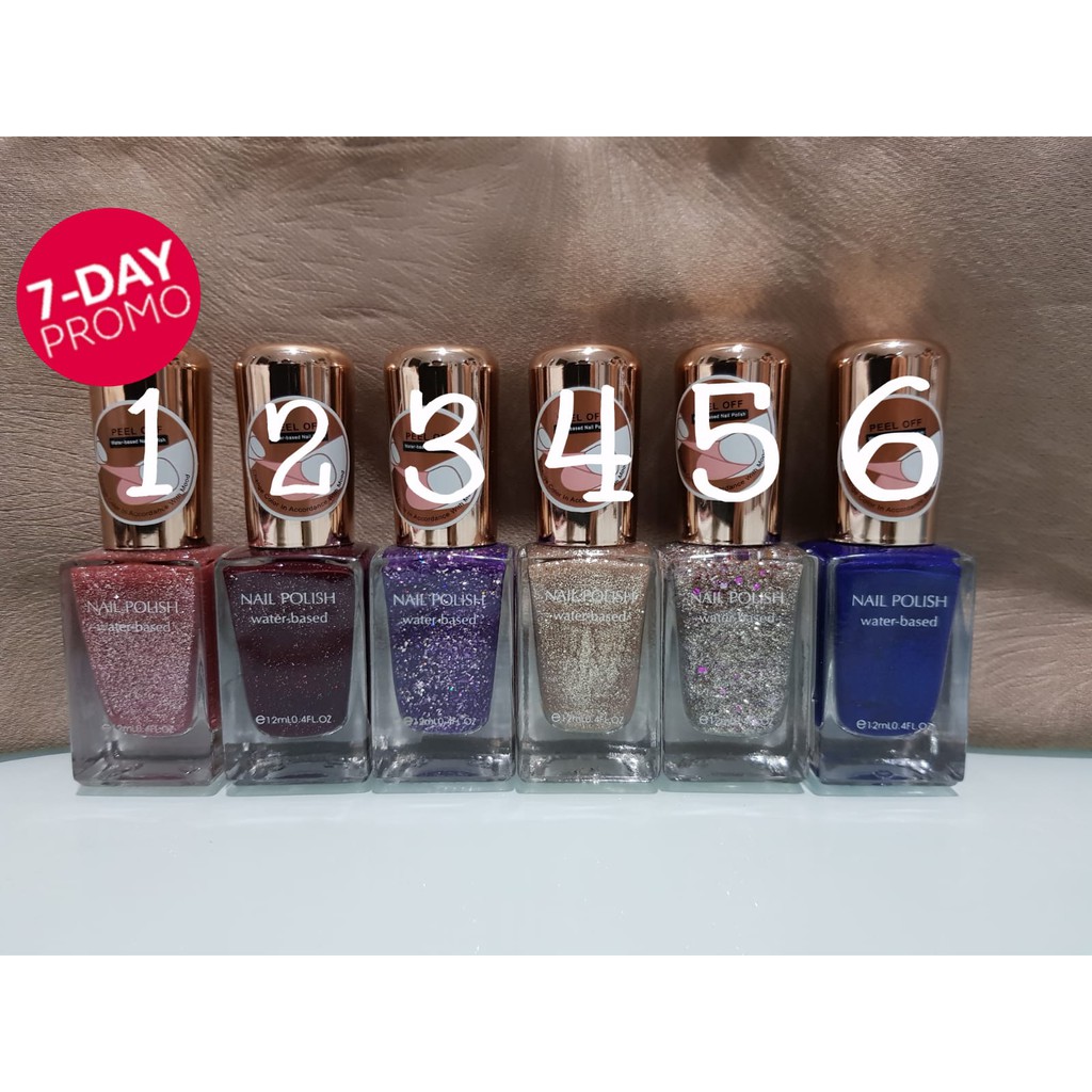 Jual Water Based Nail Polish Kutex Kutek Miniso | Shopee Indonesia
