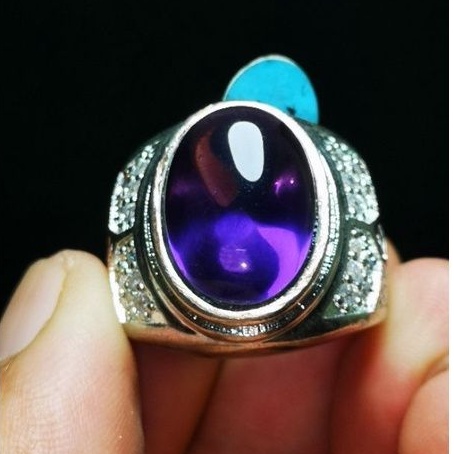 Jual Natural Batu Amethyst Kecubung Bungur Top Colour Hot Kristal Plus ...